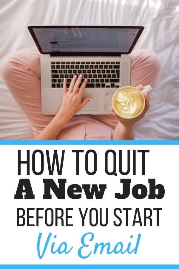 Quitting A Job Before You Start Email Templates Advice Self Quitting A Job Before You Start Email Templates Advice Self