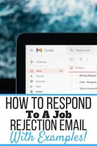 How to Respond to a Job Rejection Email (With Examples) - Self ...