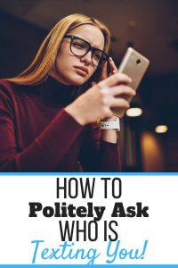 How to Politely Ask Who Is Texting You (Find out Who, Avoid Scams, More ...