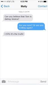 What Does "STG" Mean in Texting? (Text Speak Explained!) - Self ...